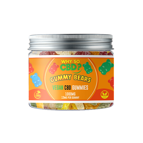 Why So CBD? 1000mg Broad Spectrum CBD Small Vegan Gummies - 11 Flavour ...